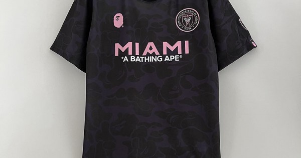Maglia Inter Miami CF x Bape Black 2023/2024 | FC Maglia Calcio