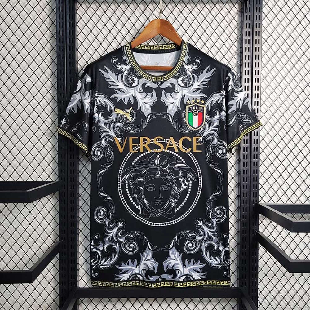 Maglia Italia x Versace Black 2023/2024 | FC Maglia Calcio