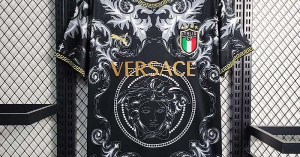 Maglia Italia x Versace Black 2023/2024 | FC Maglia Calcio