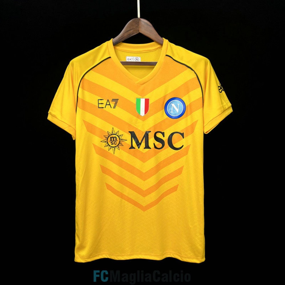 Maglia Napoli Portiere Yellow 2023/2024 | FC Maglia Calcio